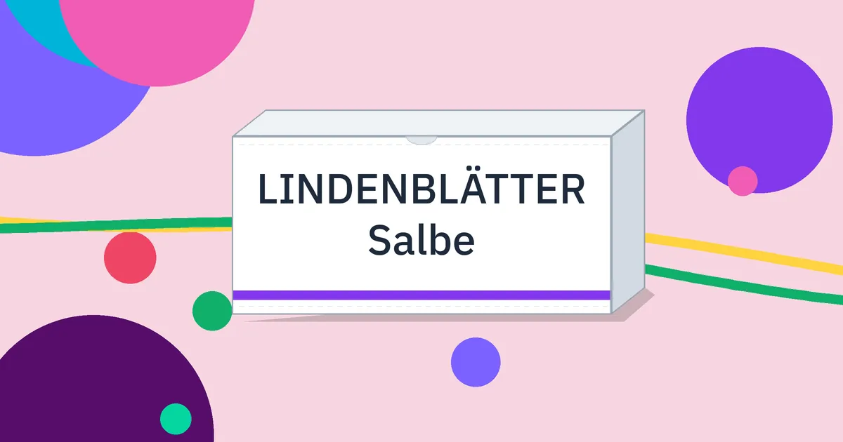 Symbolbild: Packung mit der Aufschrift LINDENBLÄTTER Salbe (PZN 17555529) – Verfügbarkeit und Bezug in Apotheken in Frankfurt am Main