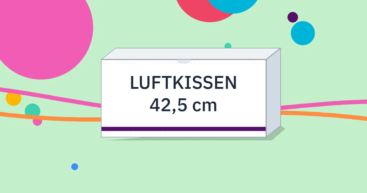 Symbolbild: Packung mit der Aufschrift LUFTKISSEN 42,5 cm (PZN 03166066) – Verfügbarkeit und Bezug in Apotheken in Frankfurt am Main