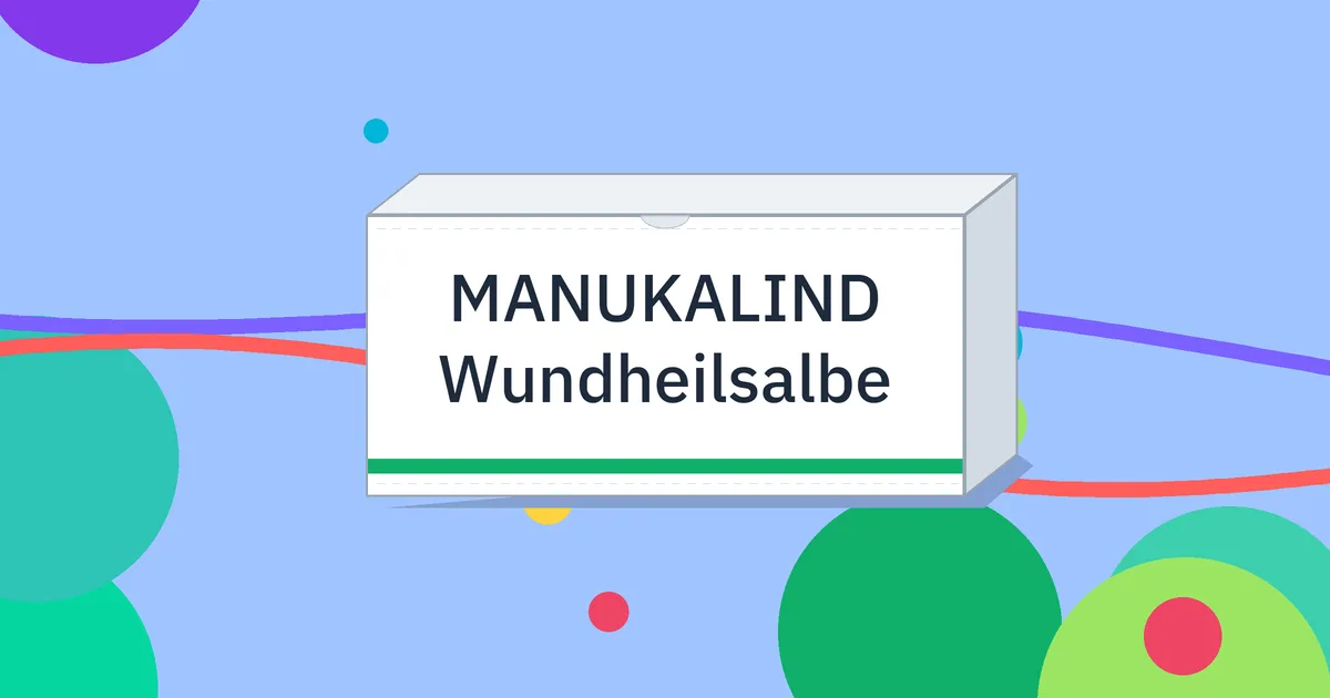 Symbolbild: Packung mit der Aufschrift MANUKALIND Wundheilsalbe (PZN 18332820) – Verfügbarkeit und Bezug in Apotheken in Frankfurt am Main