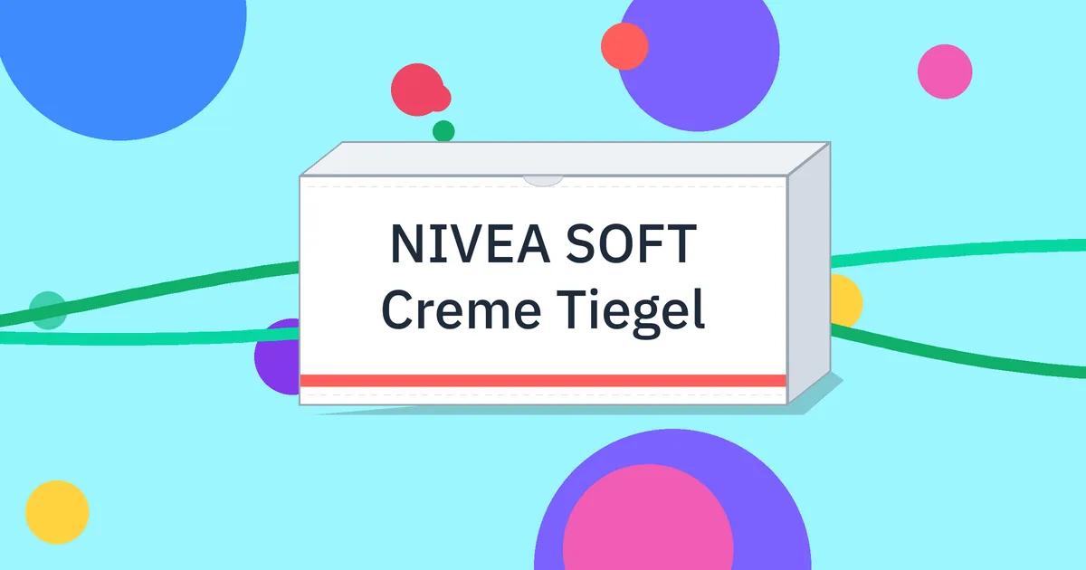 Symbolbild: Packung mit der Aufschrift NIVEA SOFT Creme Tiegel (PZN 16698540) – Verfügbarkeit und Bezug in Apotheken in Frankfurt am Main