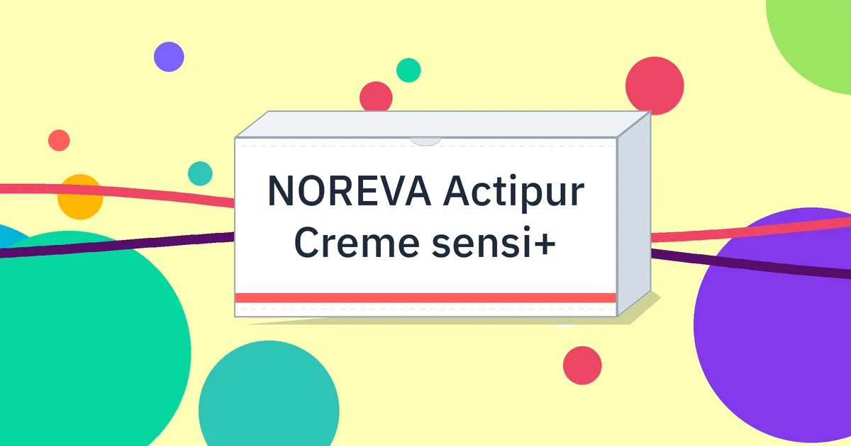 Symbolbild: Packung mit der Aufschrift NOREVA Actipur Creme sensi+ (PZN 18213274) – Verfügbarkeit und Bezug in Apotheken in Frankfurt am Main
