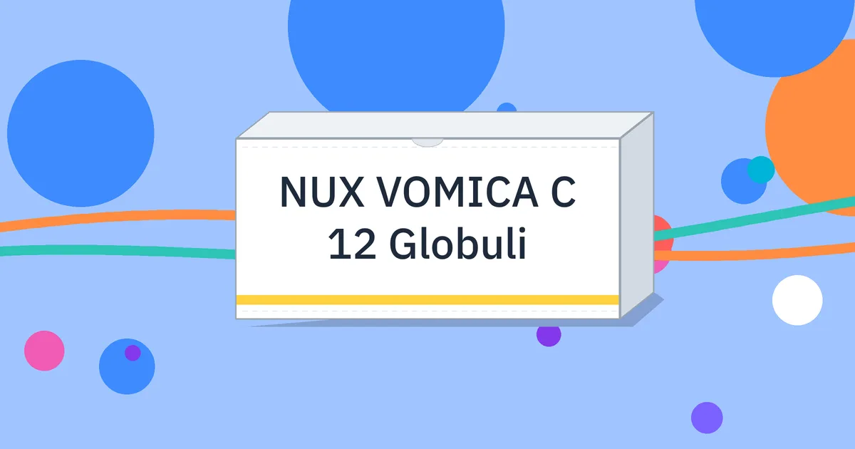 Symbolbild: Packung mit der Aufschrift NUX VOMICA C 12 Globuli (PZN 19417719) – Verfügbarkeit und Bezug in Apotheken in Frankfurt am Main