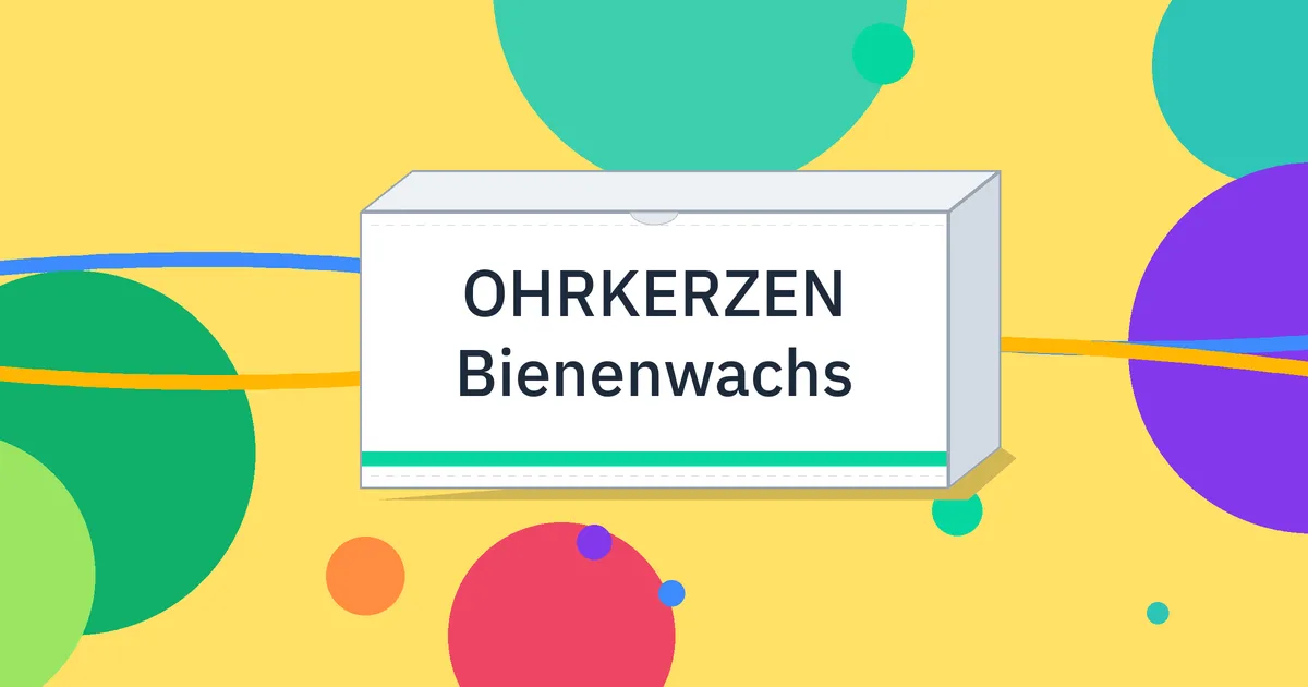 Symbolbild: Packung mit der Aufschrift OHRKERZEN Bienenwachs (PZN 04006258) – Verfügbarkeit und Bezug in Apotheken in Frankfurt am Main