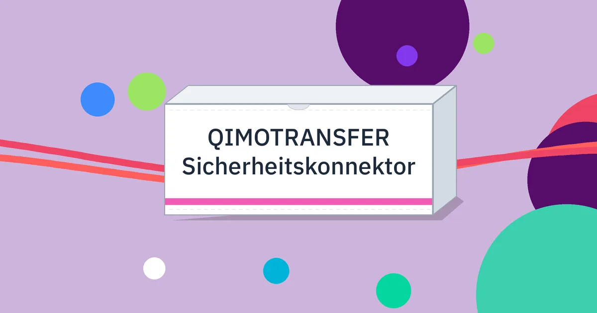 Symbolbild: Packung mit der Aufschrift QIMOTRANSFER Sicherheitskonnektor (PZN 14288157) – Verfügbarkeit und Bezug in Apotheken in Frankfurt am Main