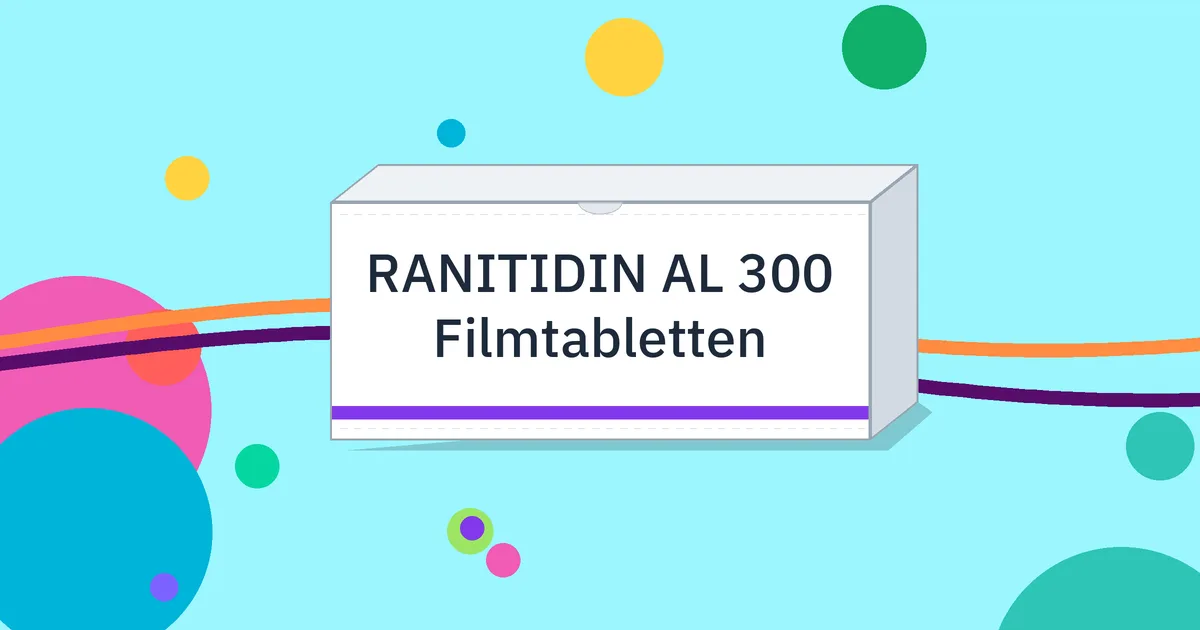 Symbolbild: Packung mit der Aufschrift RANITIDIN AL 300 Filmtabletten (PZN 07258701) – Verfügbarkeit und Bezug in Apotheken in Frankfurt am Main