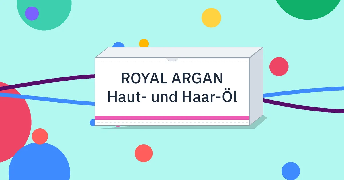 Symbolbild: Packung mit der Aufschrift ROYAL ARGAN Haut- und Haar-Öl (PZN 13893991) – Verfügbarkeit und Bezug in Apotheken in Frankfurt am Main