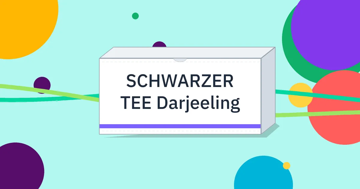 Symbolbild: Packung mit der Aufschrift SCHWARZER TEE Darjeeling (PZN 02459518) – Verfügbarkeit und Bezug in Apotheken in Frankfurt am Main