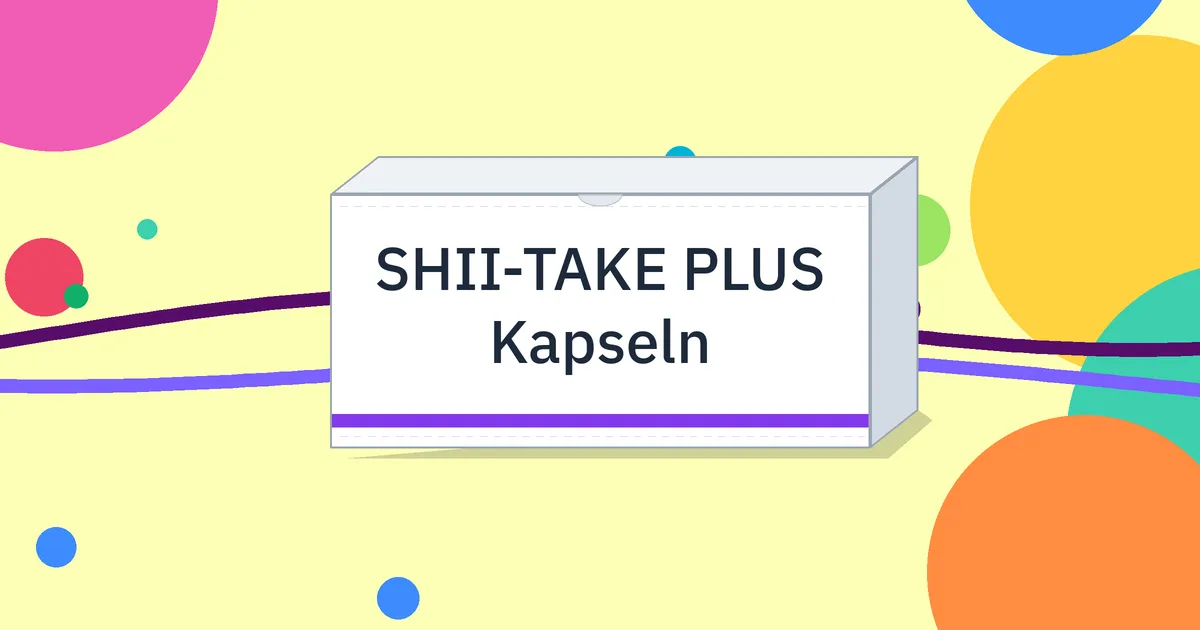 Symbolbild: Packung mit der Aufschrift SHII-TAKE PLUS Kapseln (PZN 07277093) – Verfügbarkeit und Bezug in Apotheken in Frankfurt am Main
