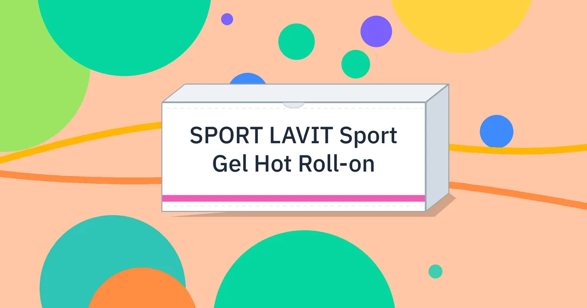 Symbolbild: Packung mit der Aufschrift SPORT LAVIT Sport Gel Hot Roll-on (PZN 19262286) – Verfügbarkeit und Bezug in Apotheken in Frankfurt am Main