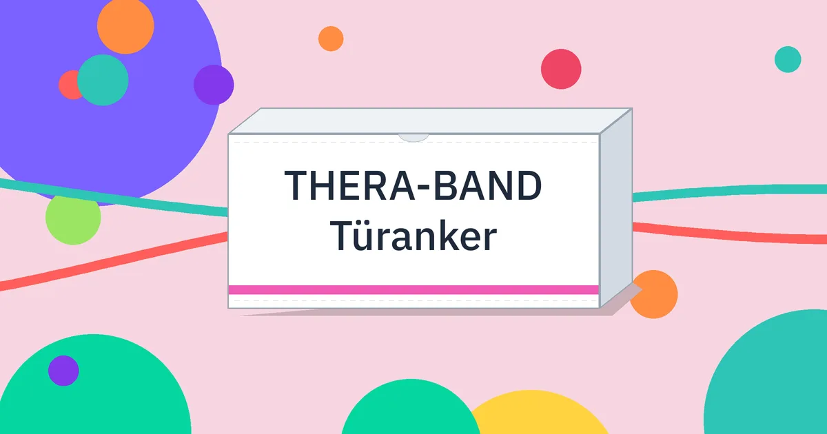 Symbolbild: Packung mit der Aufschrift THERA-BAND Türanker (PZN 00226891) – Verfügbarkeit und Bezug in Apotheken in Frankfurt am Main