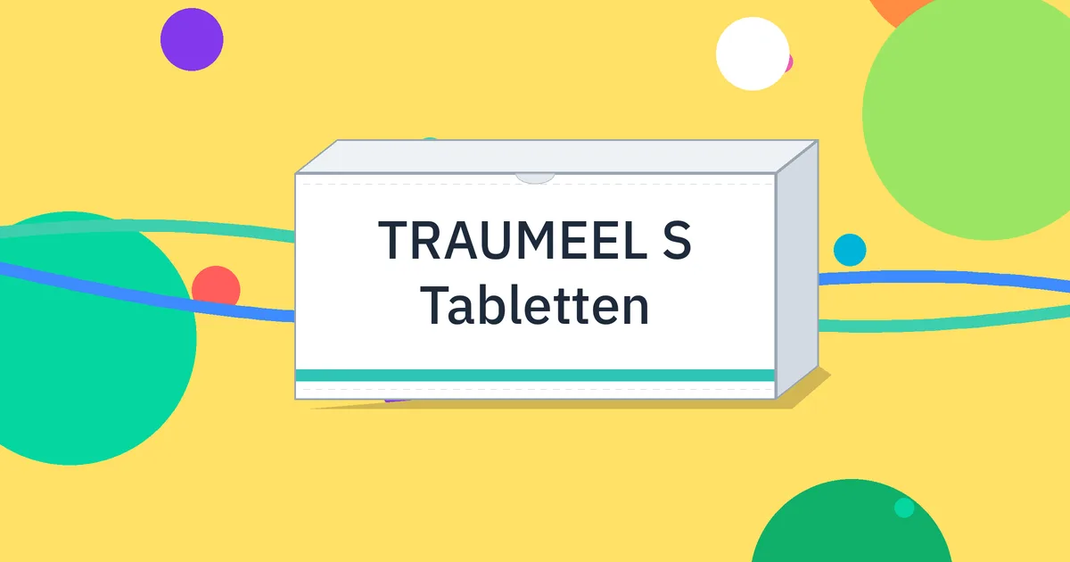 Symbolbild: Packung mit der Aufschrift TRAUMEEL S Tabletten (PZN 03515288) – Verfügbarkeit und Bezug in Apotheken in Frankfurt am Main
