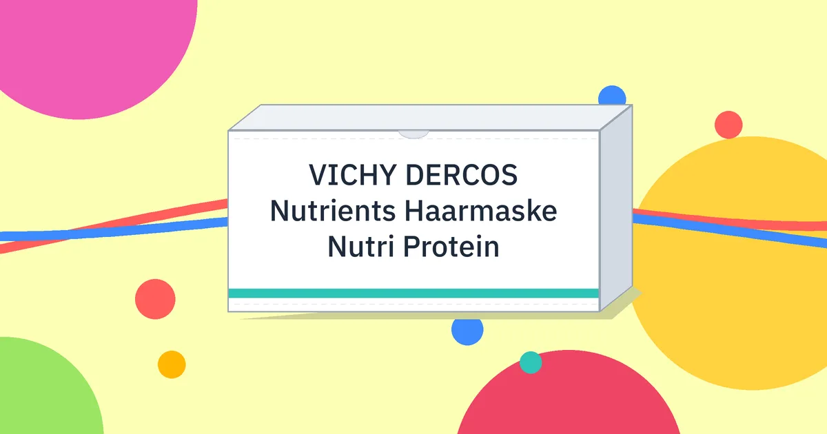 Symbolbild: Packung mit der Aufschrift VICHY DERCOS Nutrients Haarmaske Nutri Protein (PZN 13896908) – Verfügbarkeit und Bezug in Apotheken in Frankfurt am Main
