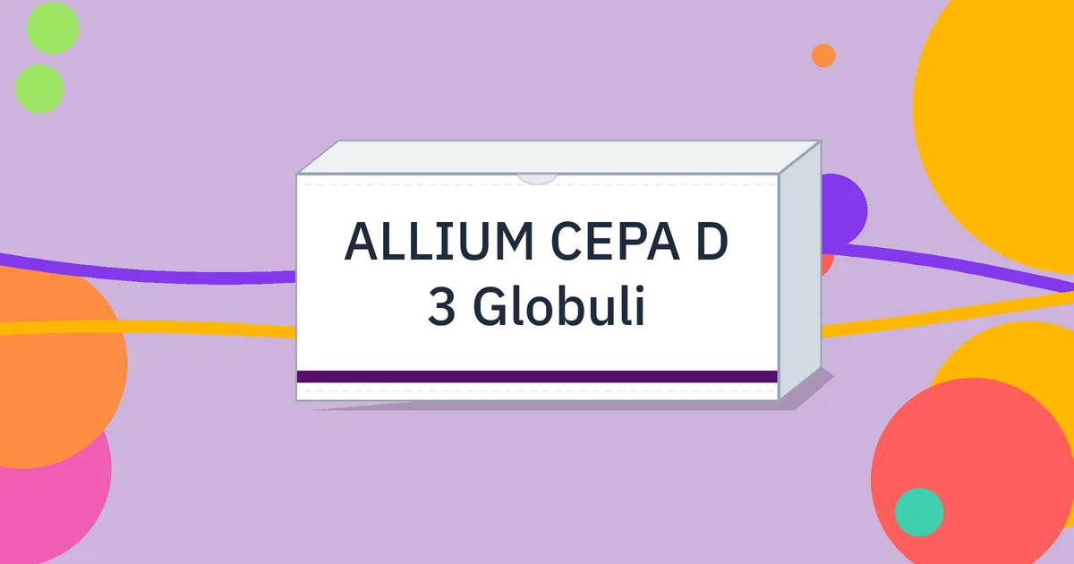 Symbolbild: Packung mit der Aufschrift ALLIUM CEPA D 3 Globuli (PZN 02638043) – Verfügbarkeit und Bezug in Apotheken in Frankfurt am Main