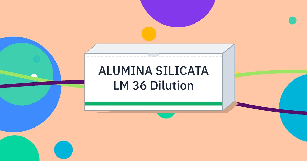 Symbolbild: Packung mit der Aufschrift ALUMINA SILICATA LM 36 Dilution (PZN 12759138) – Verfügbarkeit und Bezug in Apotheken in Frankfurt am Main