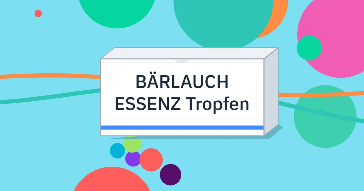 Symbolbild: Packung mit der Aufschrift BÄRLAUCH ESSENZ Tropfen (PZN 19159200) – Verfügbarkeit und Bezug in Apotheken in Frankfurt am Main