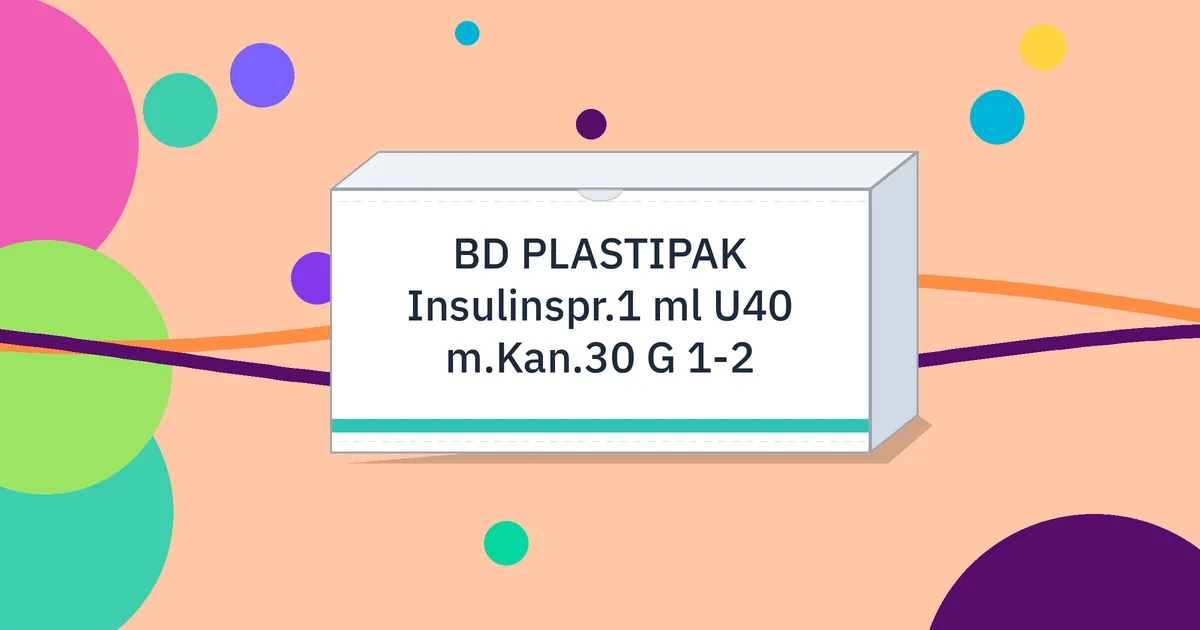 Symbolbild: Packung mit der Aufschrift BD PLASTIPAK Insulinspr.1 ml U40 m.Kan.30 G 1-2 (PZN 19194254) – Verfügbarkeit und Bezug in Apotheken in Frankfurt am Main