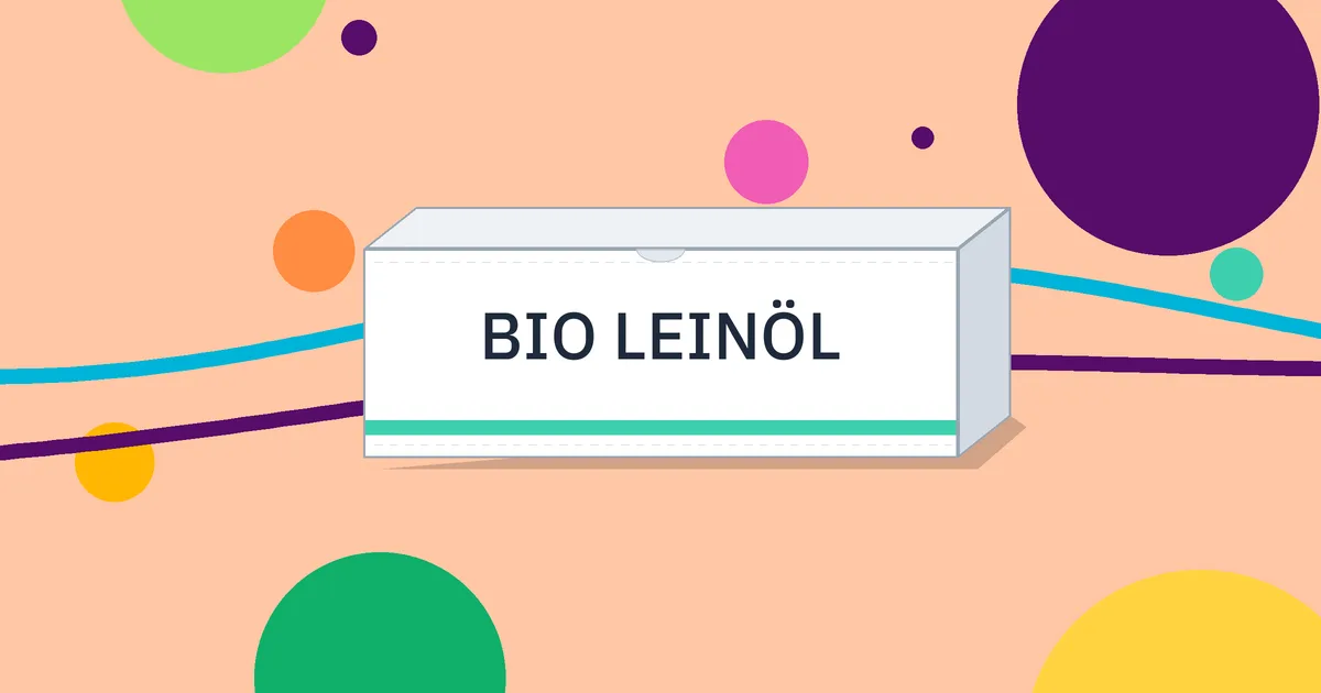 Symbolbild: Packung mit der Aufschrift BIO LEINÖL (PZN 05020289) – Verfügbarkeit und Bezug in Apotheken in Frankfurt am Main