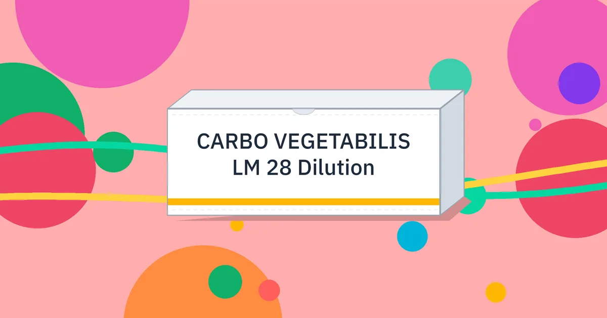 Symbolbild: Packung mit der Aufschrift CARBO VEGETABILIS LM 28 Dilution (PZN 12809669) – Verfügbarkeit und Bezug in Apotheken in Frankfurt am Main