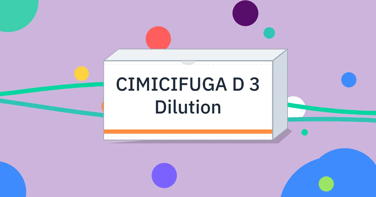 Symbolbild: Packung mit der Aufschrift CIMICIFUGA D 3 Dilution (PZN 01766000) – Verfügbarkeit und Bezug in Apotheken in Frankfurt am Main