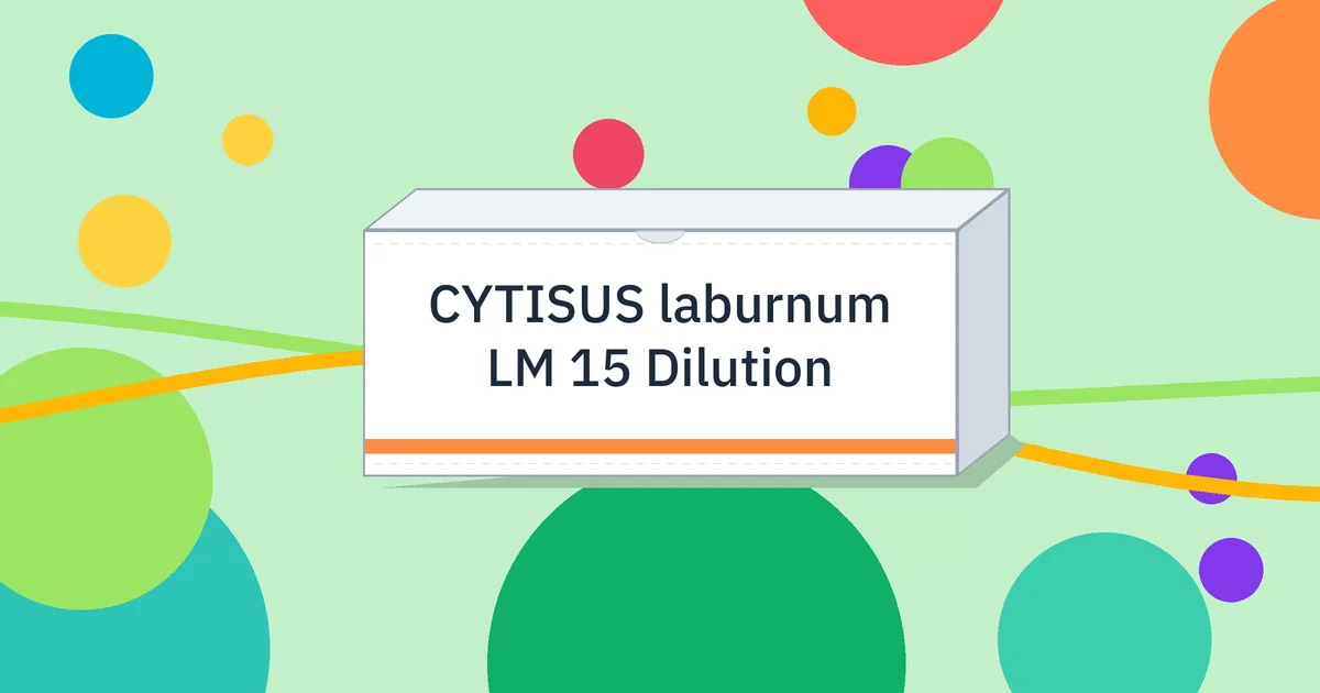 Symbolbild: Packung mit der Aufschrift CYTISUS laburnum LM 15 Dilution (PZN 13460542) – Verfügbarkeit und Bezug in Apotheken in Frankfurt am Main