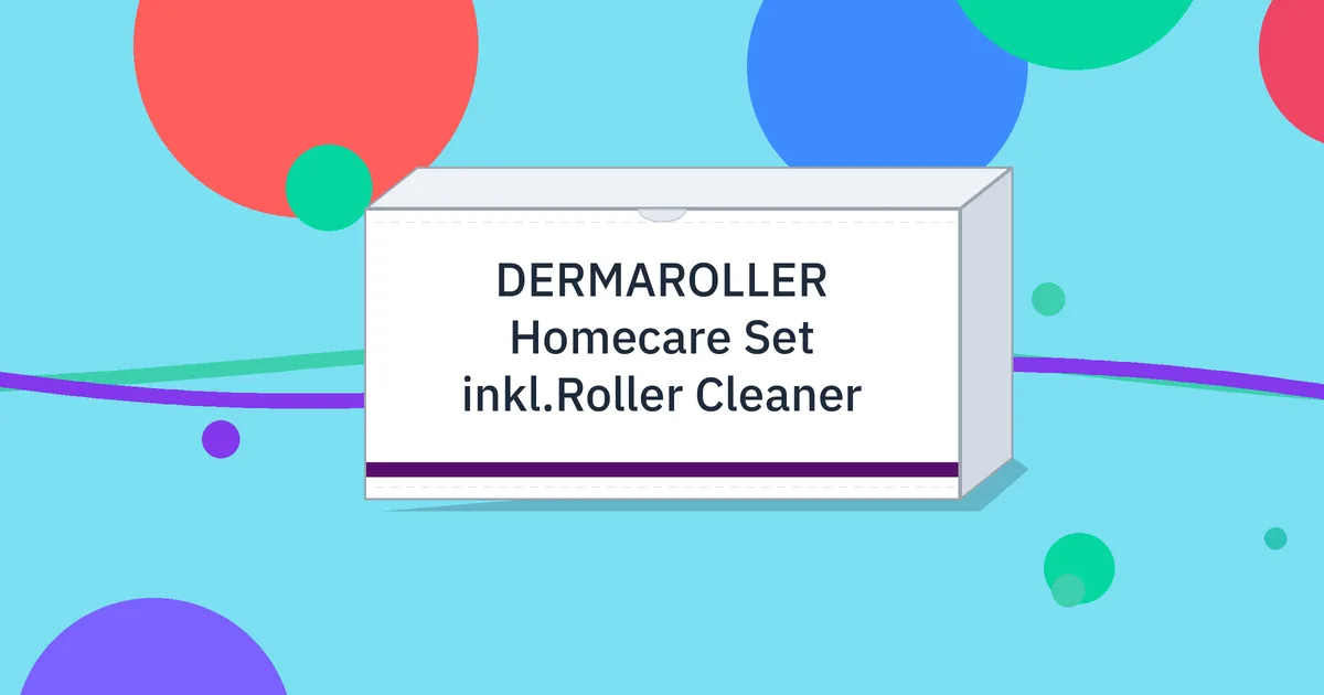 Symbolbild: Packung mit der Aufschrift DERMAROLLER Homecare Set inkl.Roller Cleaner (PZN 10254486) – Verfügbarkeit und Bezug in Apotheken in Frankfurt am Main