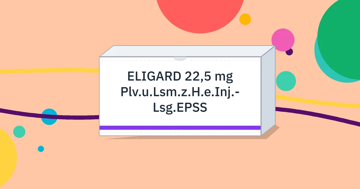 Symbolbild: Packung mit der Aufschrift ELIGARD 22,5 mg Plv.u.Lsm.z.H.e.Inj.-Lsg.EPSS (PZN 19150044) – Verfügbarkeit und Bezug in Apotheken in Frankfurt am Main