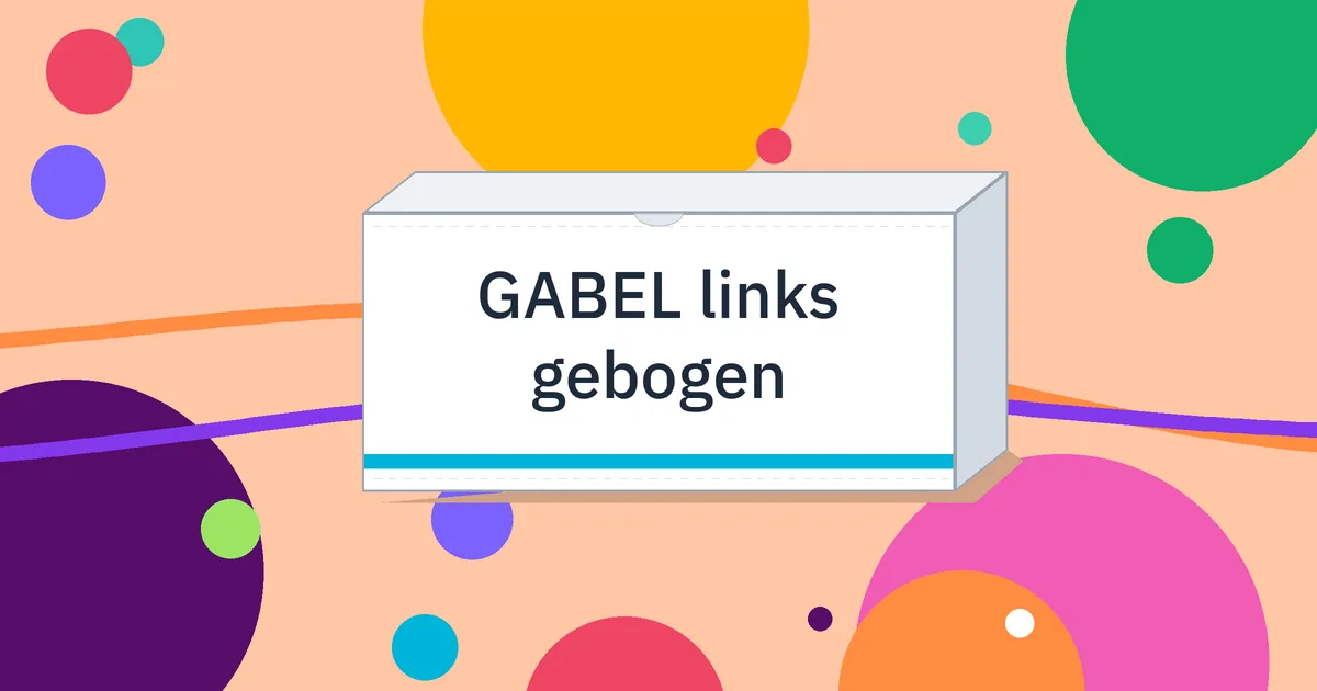 Symbolbild: Packung mit der Aufschrift GABEL links gebogen (PZN 08482719) – Verfügbarkeit und Bezug in Apotheken in Frankfurt am Main