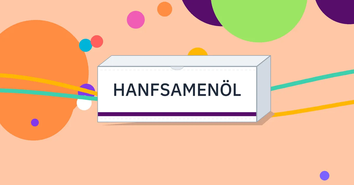 Symbolbild: Packung mit der Aufschrift HANFSAMENÖL (PZN 18457958) – Verfügbarkeit und Bezug in Apotheken in Frankfurt am Main