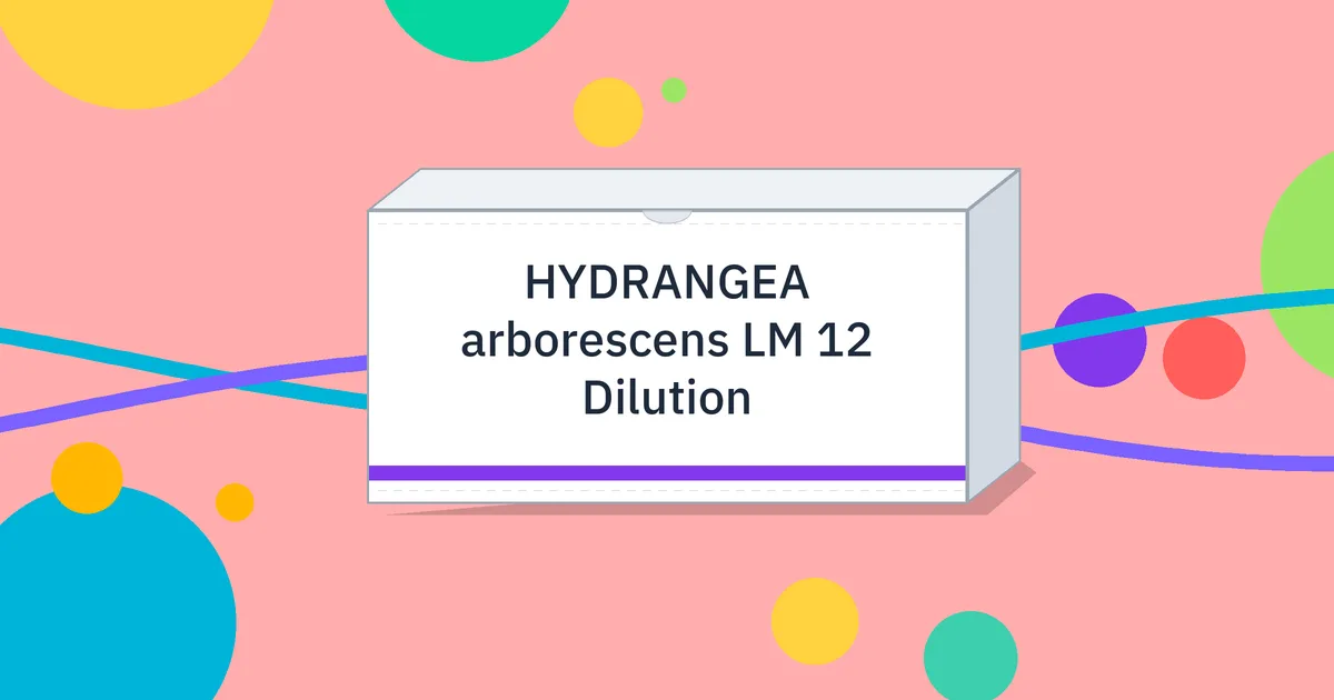 Symbolbild: Packung mit der Aufschrift HYDRANGEA arborescens LM 12 Dilution (PZN 13556302) – Verfügbarkeit und Bezug in Apotheken in Frankfurt am Main