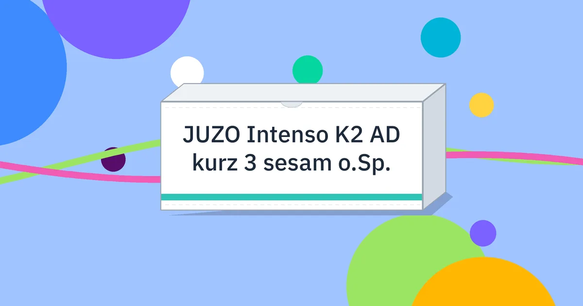 Symbolbild: Packung mit der Aufschrift JUZO Intenso K2 AD kurz 3 sesam o.Sp. (PZN 18618025) – Verfügbarkeit und Bezug in Apotheken in Frankfurt am Main