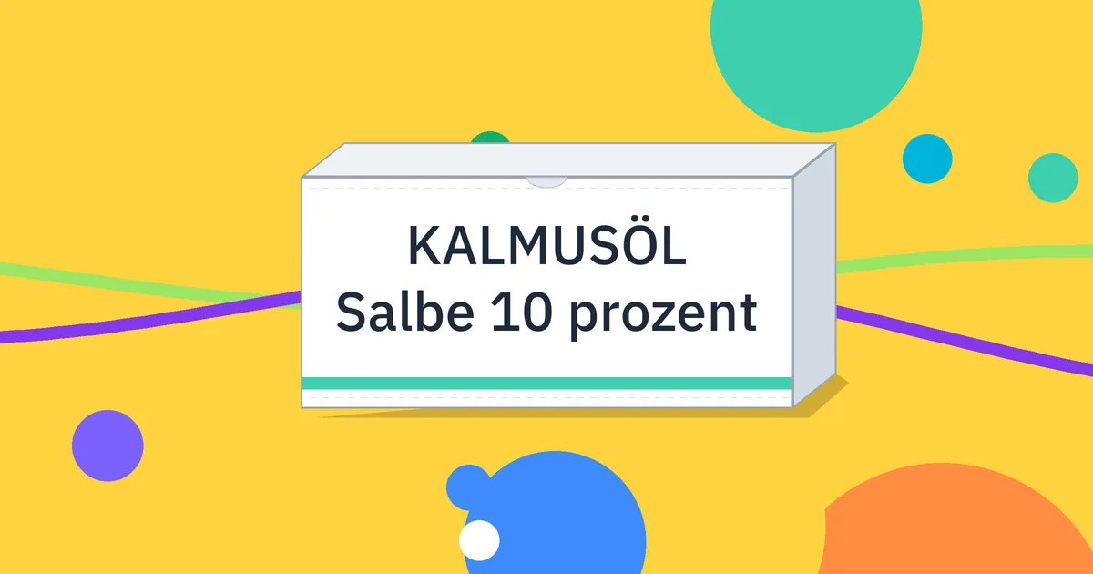 Symbolbild: Packung mit der Aufschrift KALMUSÖL Salbe 10 prozent (PZN 16572922) – Verfügbarkeit und Bezug in Apotheken in Frankfurt am Main