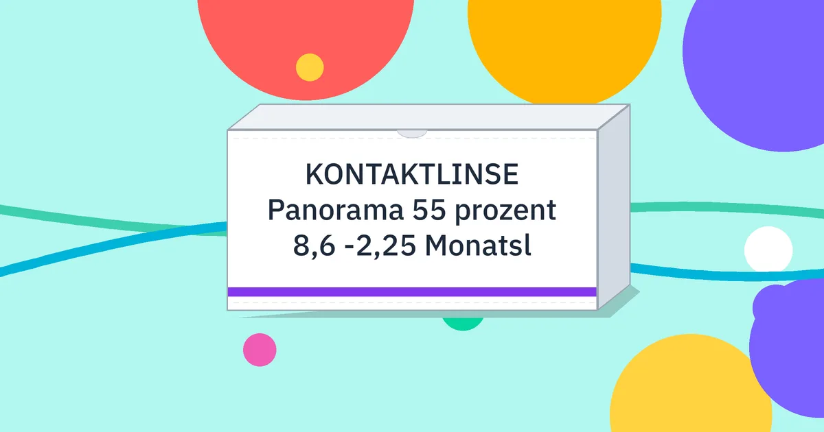 Symbolbild: Packung mit der Aufschrift KONTAKTLINSE Panorama 55 prozent 8,6 -2,25 Monatsl (PZN 00817681) – Verfügbarkeit und Bezug in Apotheken in Frankfurt am Main