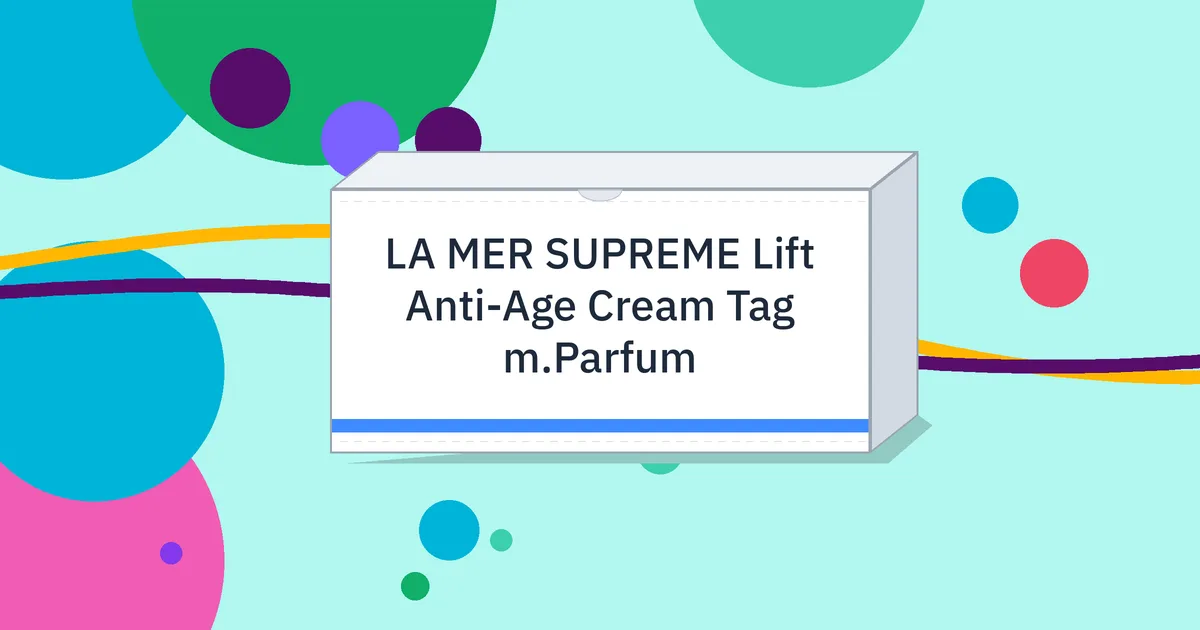 Symbolbild: Packung mit der Aufschrift LA MER SUPREME Lift Anti-Age Cream Tag m.Parfum (PZN 18873102) – Verfügbarkeit und Bezug in Apotheken in Frankfurt am Main