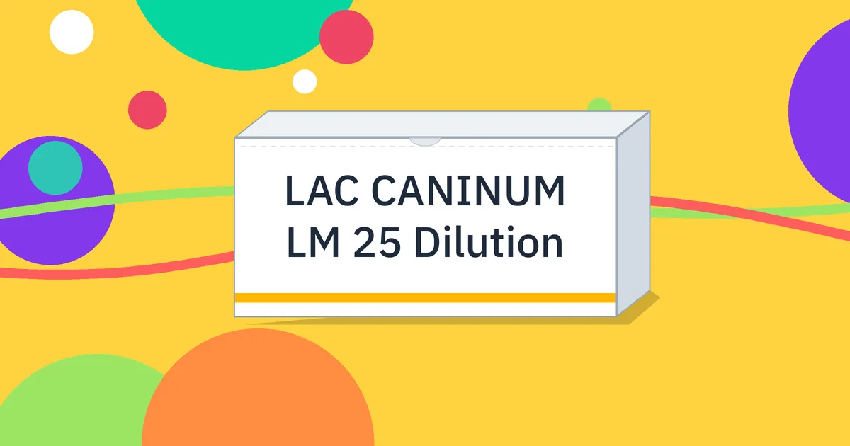 Symbolbild: Packung mit der Aufschrift LAC CANINUM LM 25 Dilution (PZN 12929066) – Verfügbarkeit und Bezug in Apotheken in Frankfurt am Main