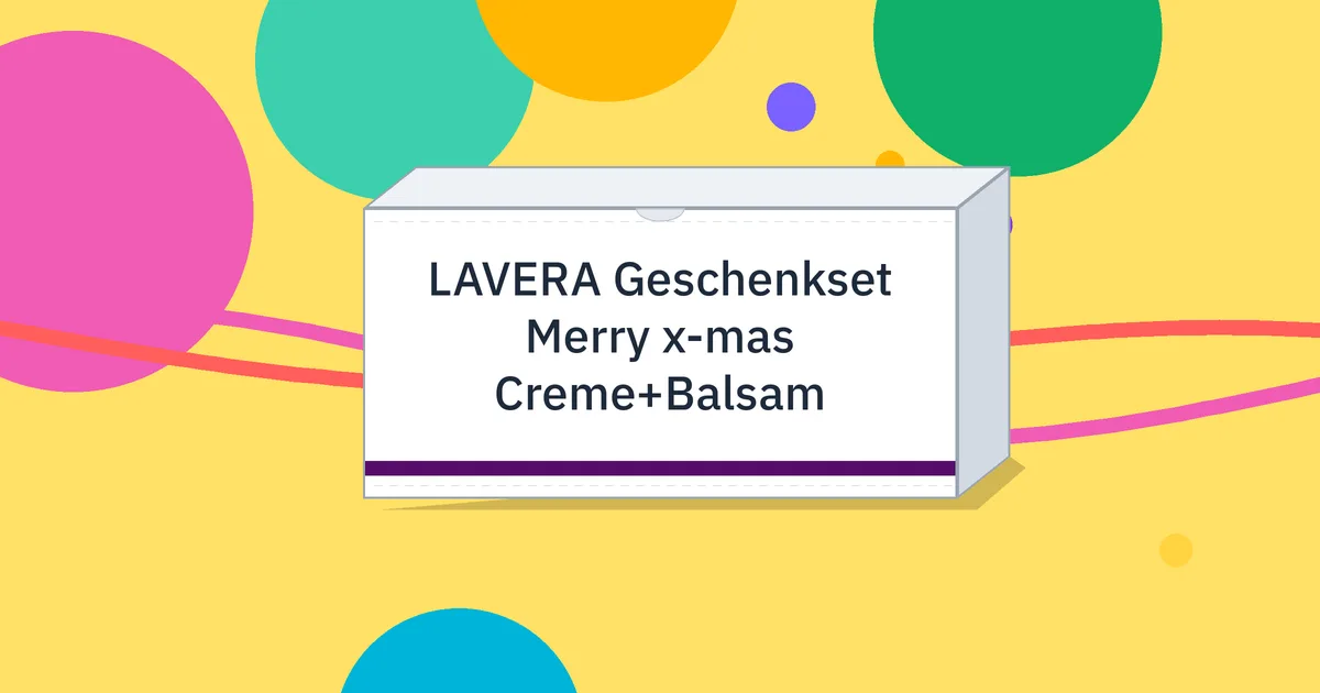 Symbolbild: Packung mit der Aufschrift LAVERA Geschenkset Merry x-mas Creme+Balsam (PZN 18658496) – Verfügbarkeit und Bezug in Apotheken in Frankfurt am Main