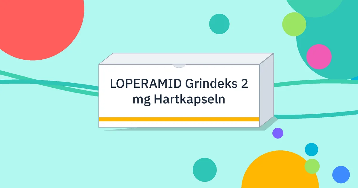 Symbolbild: Packung mit der Aufschrift LOPERAMID Grindeks 2 mg Hartkapseln (PZN 19300242) – Verfügbarkeit und Bezug in Apotheken in Frankfurt am Main