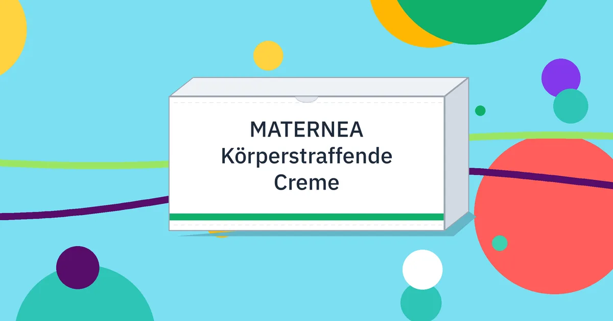 Symbolbild: Packung mit der Aufschrift MATERNEA Körperstraffende Creme (PZN 12541480) – Verfügbarkeit und Bezug in Apotheken in Frankfurt am Main