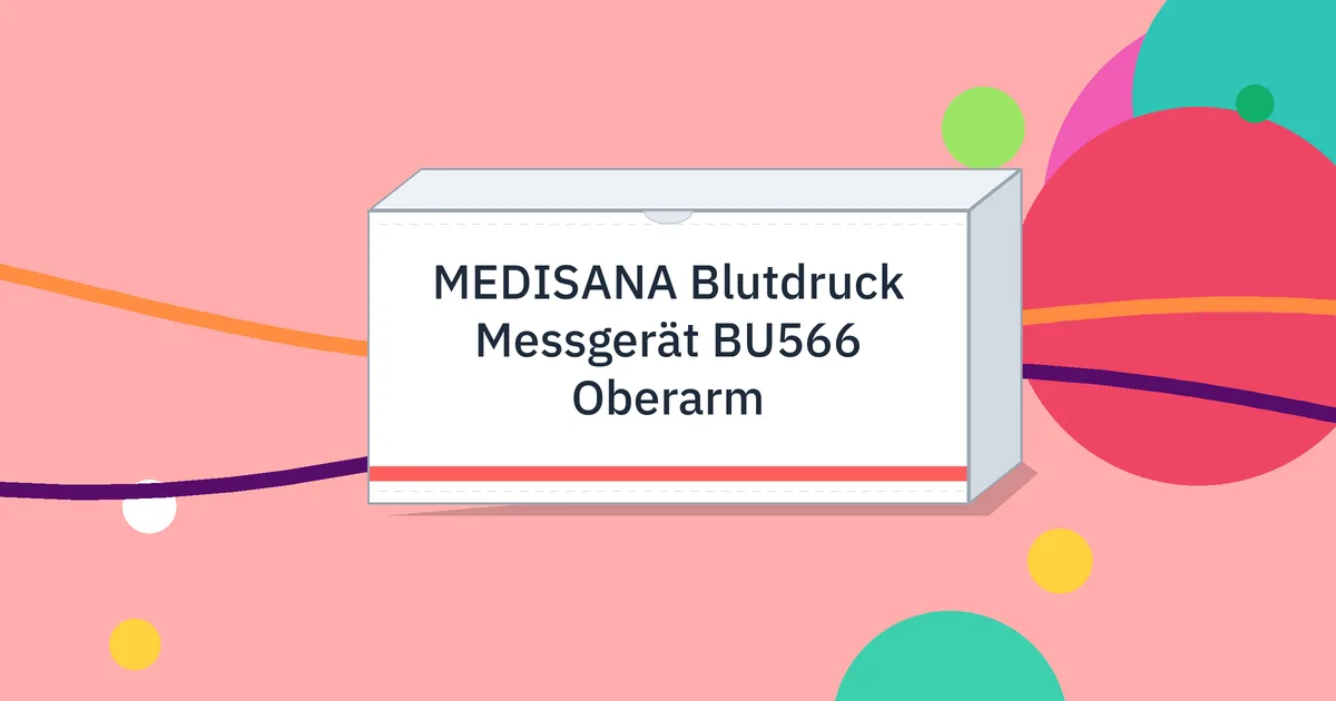 Symbolbild: Packung mit der Aufschrift MEDISANA Blutdruck Messgerät BU566 Oberarm (PZN 20837757) – Verfügbarkeit und Bezug in Apotheken in Frankfurt am Main