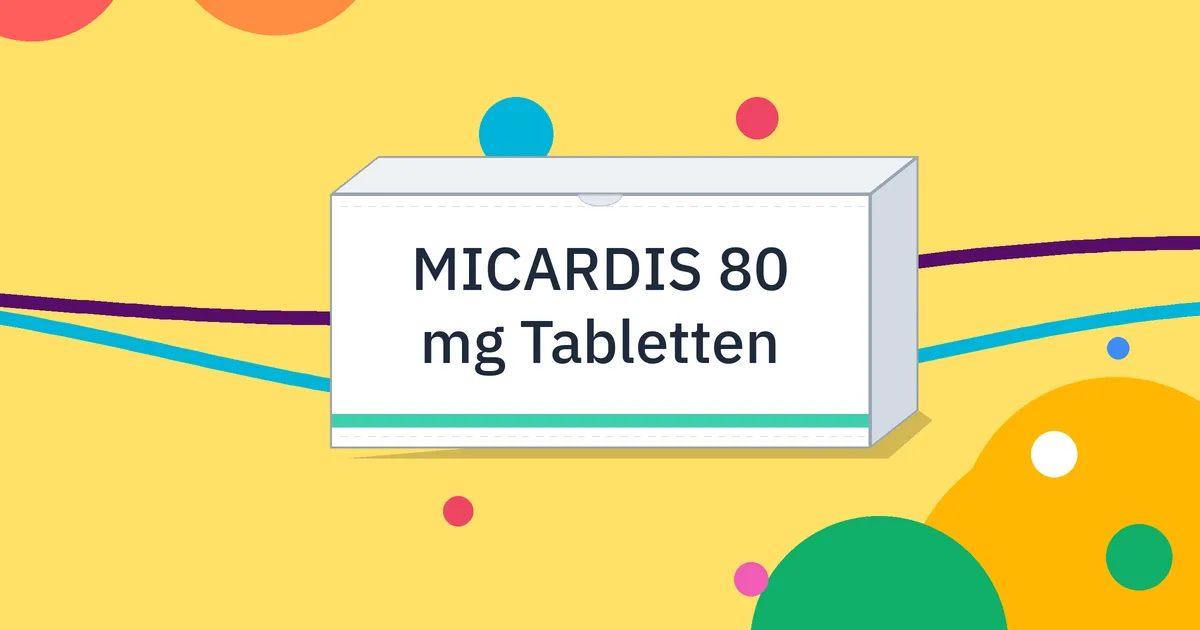 Symbolbild: Packung mit der Aufschrift MICARDIS 80 mg Tabletten (PZN 00291210) – Verfügbarkeit und Bezug in Apotheken in Frankfurt am Main