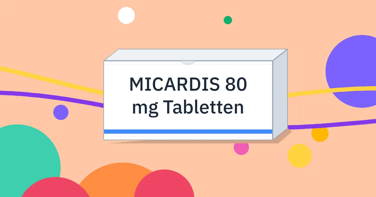 Symbolbild: Packung mit der Aufschrift MICARDIS 80 mg Tabletten (PZN 15993917) – Verfügbarkeit und Bezug in Apotheken in Frankfurt am Main