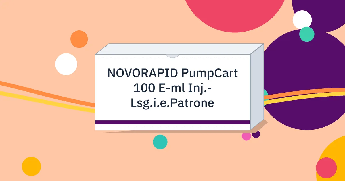 Symbolbild: Packung mit der Aufschrift NOVORAPID PumpCart 100 E-ml Inj.-Lsg.i.e.Patrone (PZN 11543324) – Verfügbarkeit und Bezug in Apotheken in Frankfurt am Main