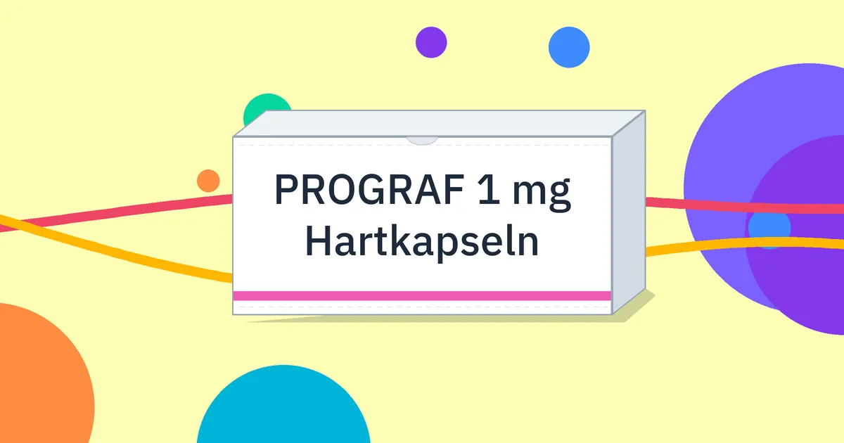 Symbolbild: Packung mit der Aufschrift PROGRAF 1 mg Hartkapseln (PZN 04983784) – Verfügbarkeit und Bezug in Apotheken in Frankfurt am Main