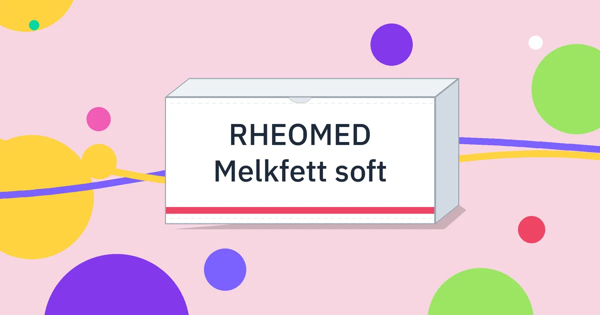 Symbolbild: Packung mit der Aufschrift RHEOMED Melkfett soft (PZN 01020370) – Verfügbarkeit und Bezug in Apotheken in Frankfurt am Main
