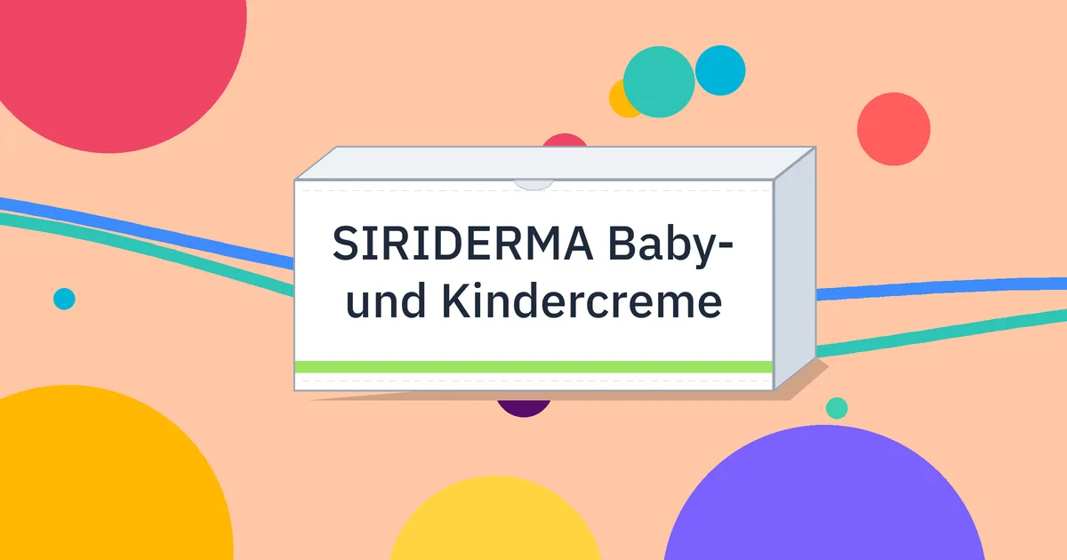 Symbolbild: Packung mit der Aufschrift SIRIDERMA Baby- und Kindercreme (PZN 17561576) – Verfügbarkeit und Bezug in Apotheken in Frankfurt am Main