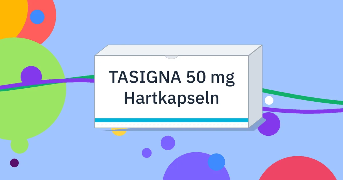 Symbolbild: Packung mit der Aufschrift TASIGNA 50 mg Hartkapseln (PZN 13694895) – Verfügbarkeit und Bezug in Apotheken in Frankfurt am Main