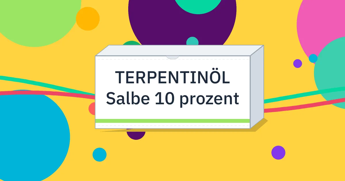 Symbolbild: Packung mit der Aufschrift TERPENTINÖL Salbe 10 prozent (PZN 16673988) – Verfügbarkeit und Bezug in Apotheken in Frankfurt am Main