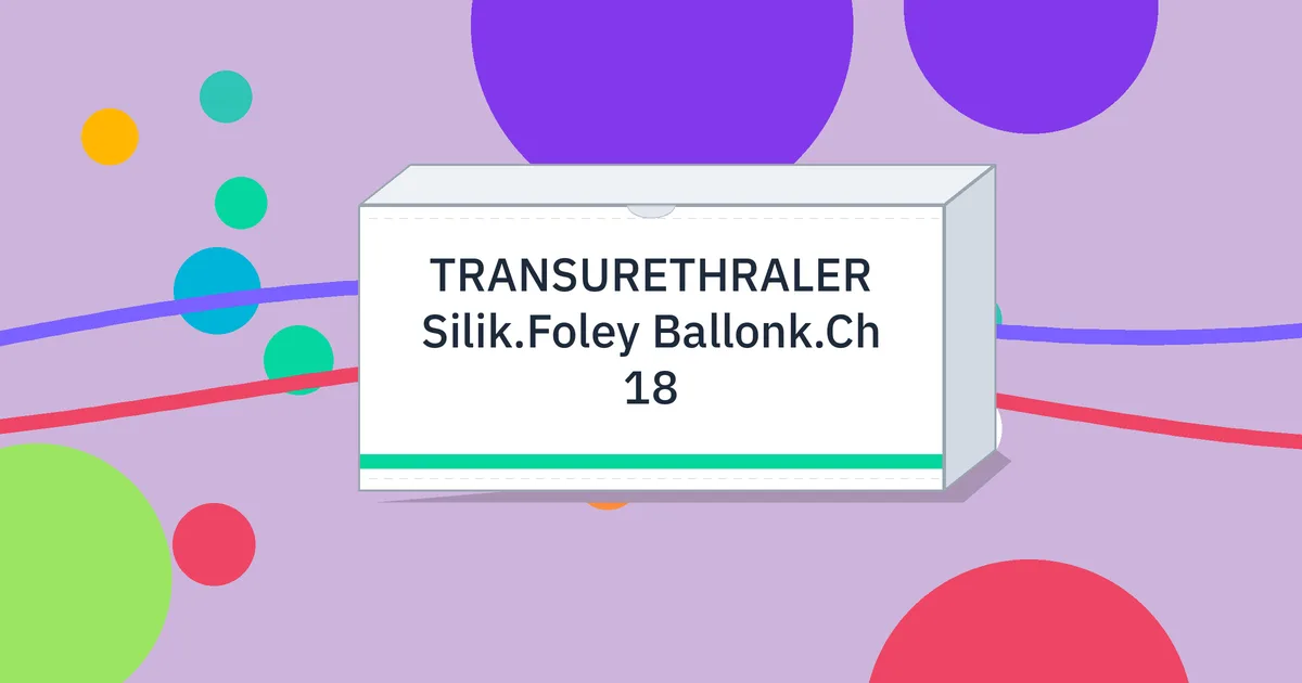 Symbolbild: Packung mit der Aufschrift TRANSURETHRALER Silik.Foley Ballonk.Ch 18 (PZN 18040626) – Verfügbarkeit und Bezug in Apotheken in Frankfurt am Main