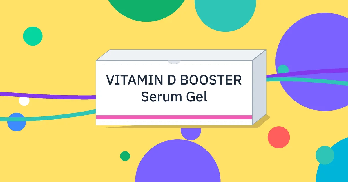 Symbolbild: Packung mit der Aufschrift VITAMIN D BOOSTER Serum Gel (PZN 15382361) – Verfügbarkeit und Bezug in Apotheken in Frankfurt am Main
