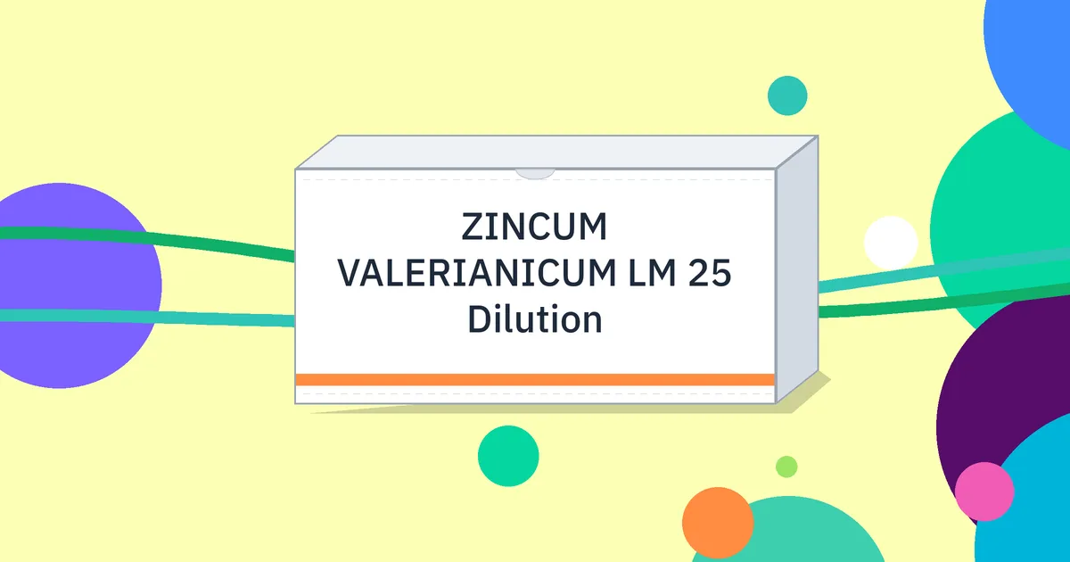 Symbolbild: Packung mit der Aufschrift ZINCUM VALERIANICUM LM 25 Dilution (PZN 13301140) – Verfügbarkeit und Bezug in Apotheken in Frankfurt am Main