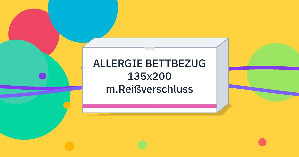 Symbolbild: Packung mit der Aufschrift ALLERGIE BETTBEZUG 135x200 m.Reißverschluss (PZN 09302234) – Verfügbarkeit und Bezug in Apotheken in Frankfurt am Main